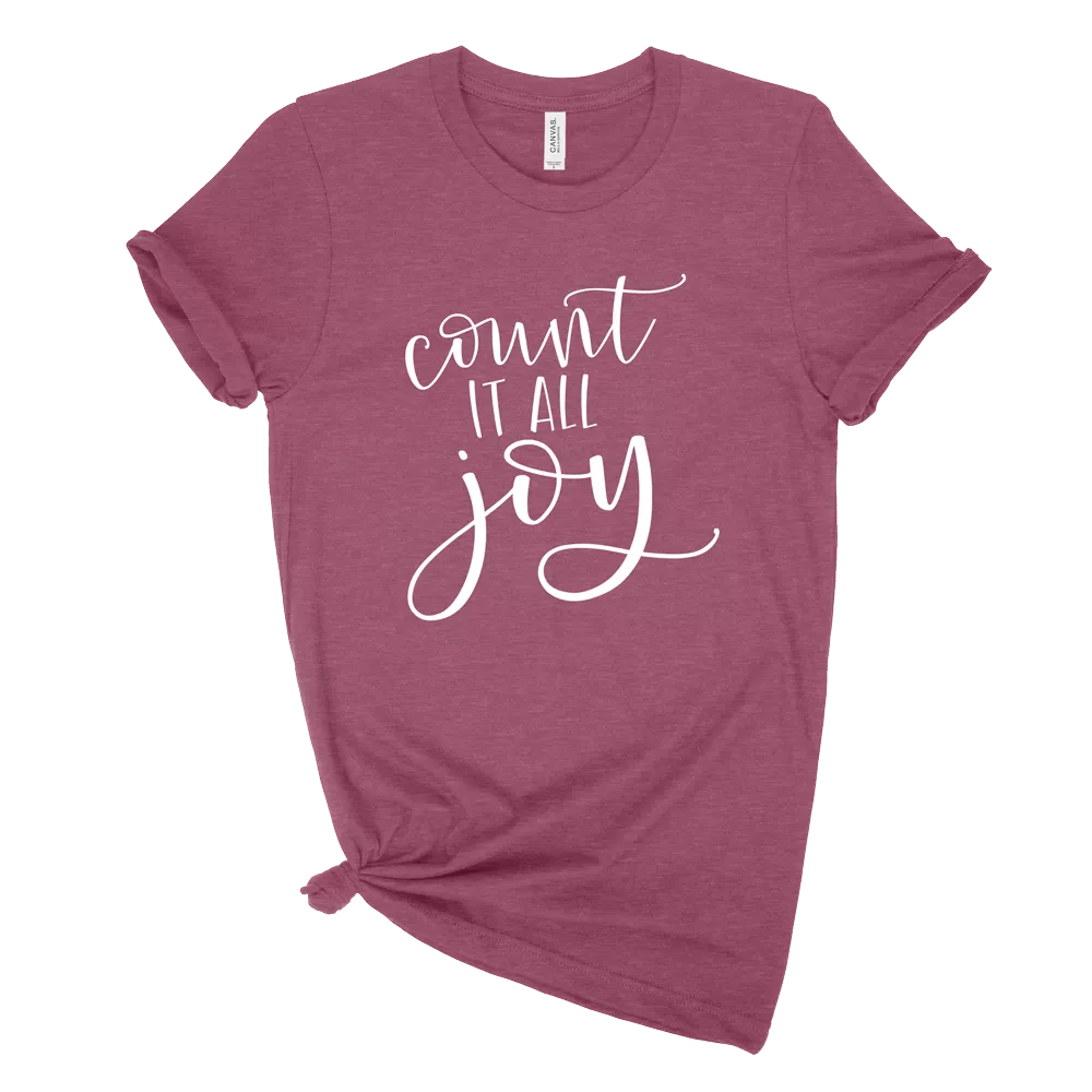 Count It All Joy Ladies Tee | Missional Wear