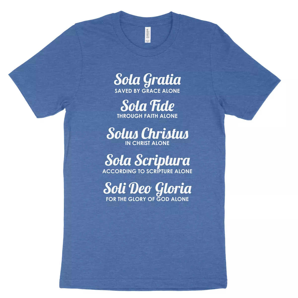 The Five Solas Tee | Missional Wear