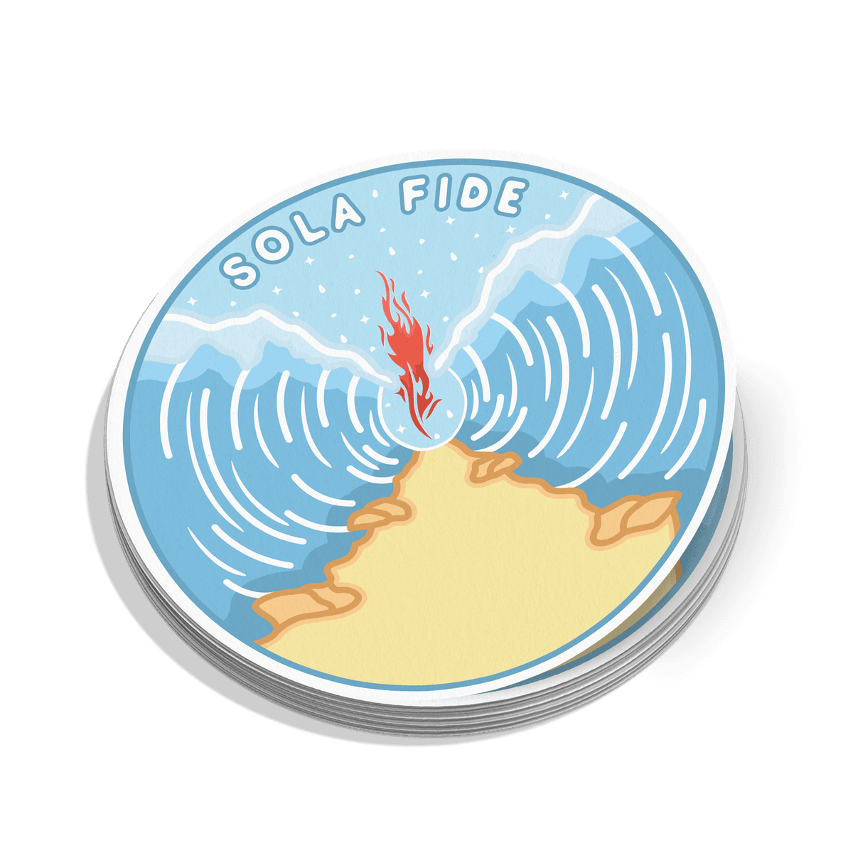 Sola Fide Sticker Missional Wear Sola Fide Sticker Missional Wear