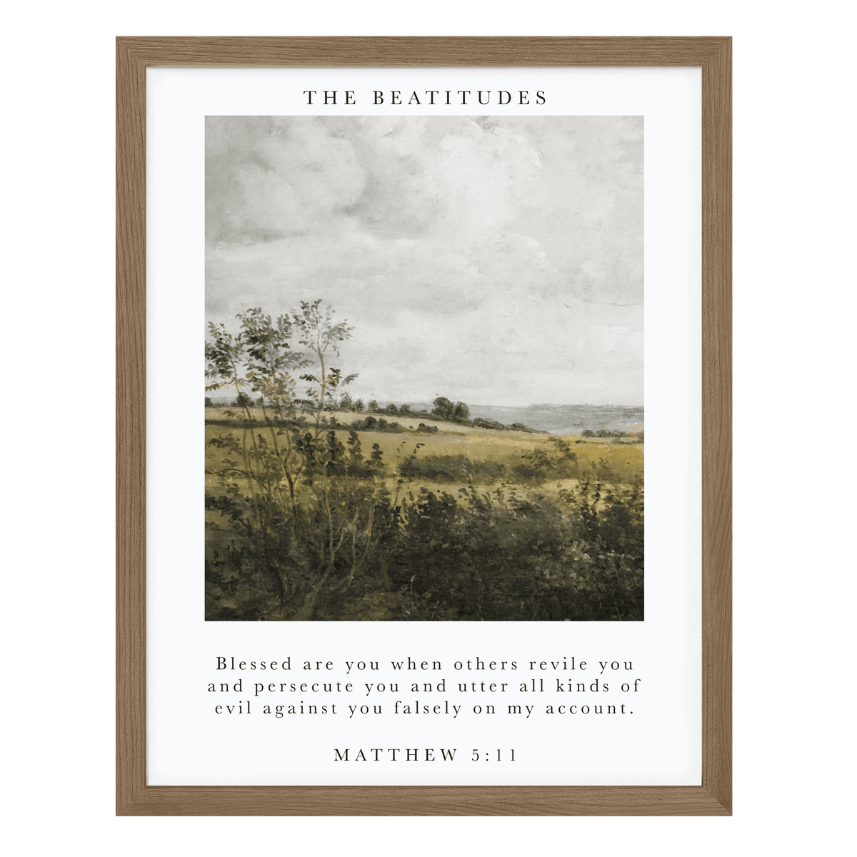The Beatitudes Part 5 - Art Print | Missional Wear