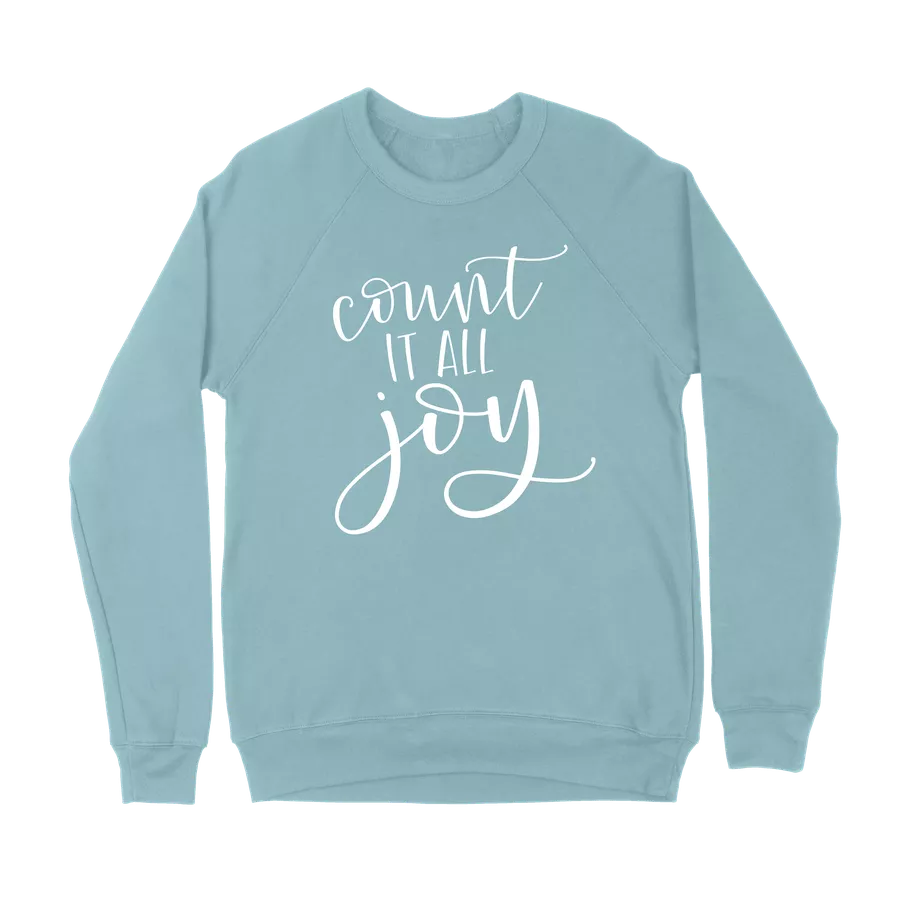 Count It All Joy - Ladies Crewneck Sweatshirt | Missional Wear