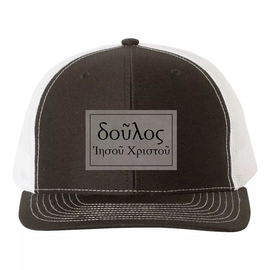 Slave of Christ Jesus (Greek) Trucker Hat | Missional Wear