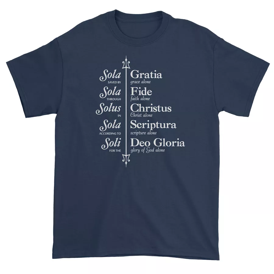 The Five Solas (Trident) Standard Tee | Missional Wear