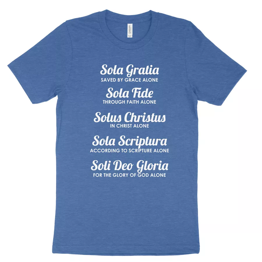 The Five Solas Tee | Missional Wear