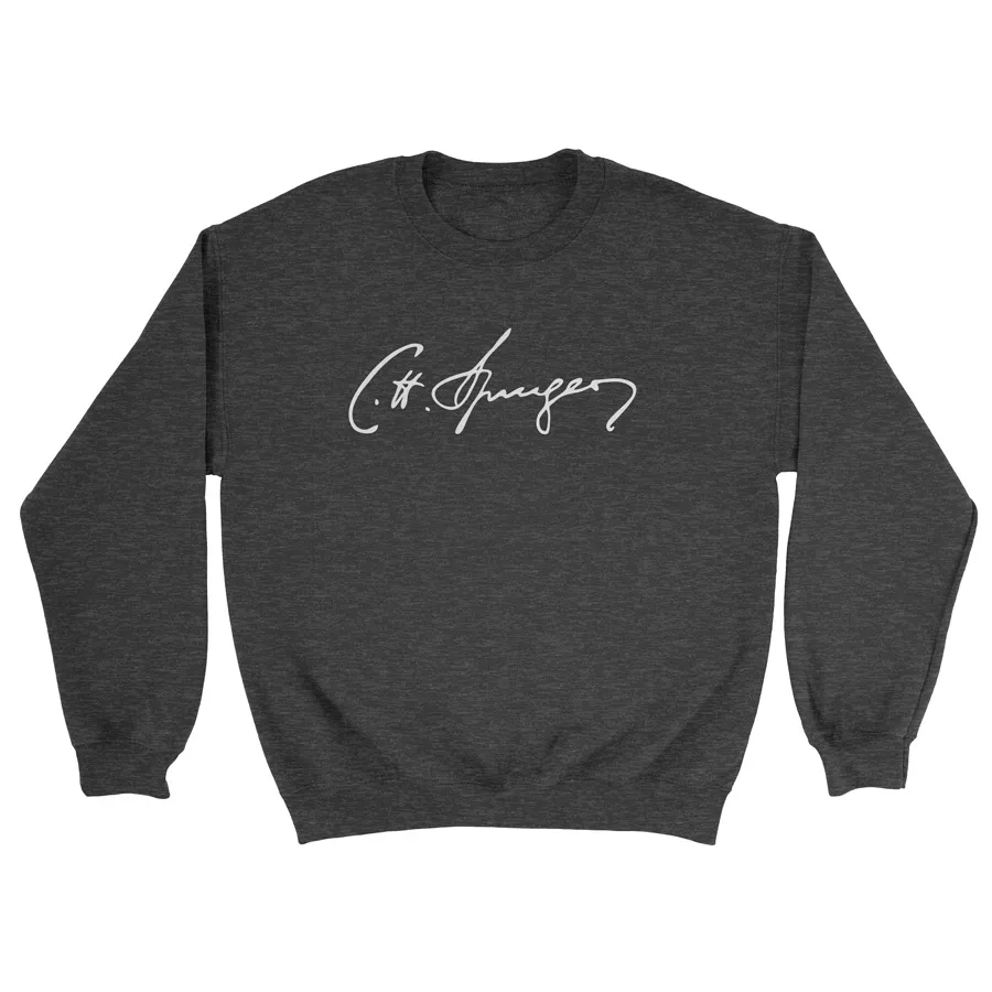 Charles Spurgeon (Signature) - Crewneck Sweatshirt | Missional Wear