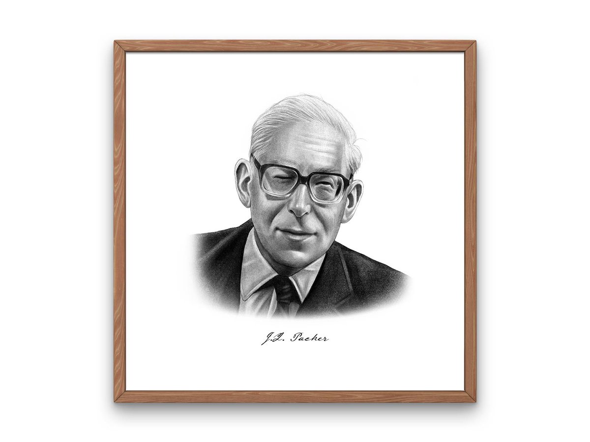 J.I. Packer Portrait Print | Missional Wear